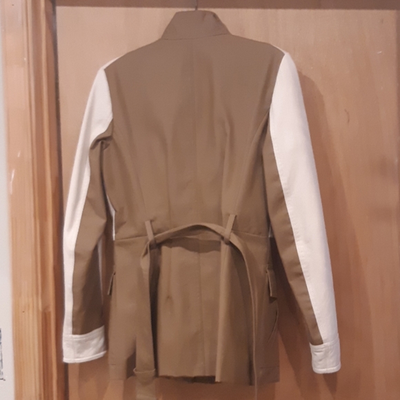 Theory | Jackets & Coats | Theory Jacket Leather And Cotton Combo ...